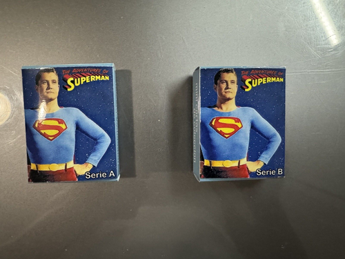2 box sets George Reeves Superman mini cards/stickers!! | eBay