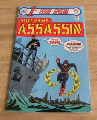 DC 1st Issue Special 11 Code Name Assassin Comic Book Very Nice!! | eBay