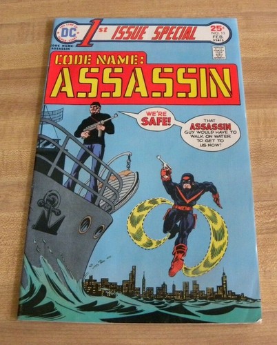 DC 1st Issue Special 11 Code Name Assassin Comic Book Very Nice!! | eBay