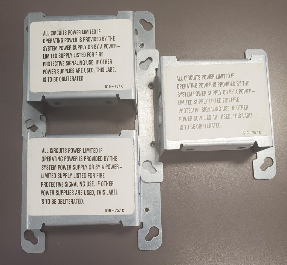 SIMPLEX 4090-9002 IDNET RELAY IAM INDIVIDUAL ADDRESSABLE MODULE LOT OF ...