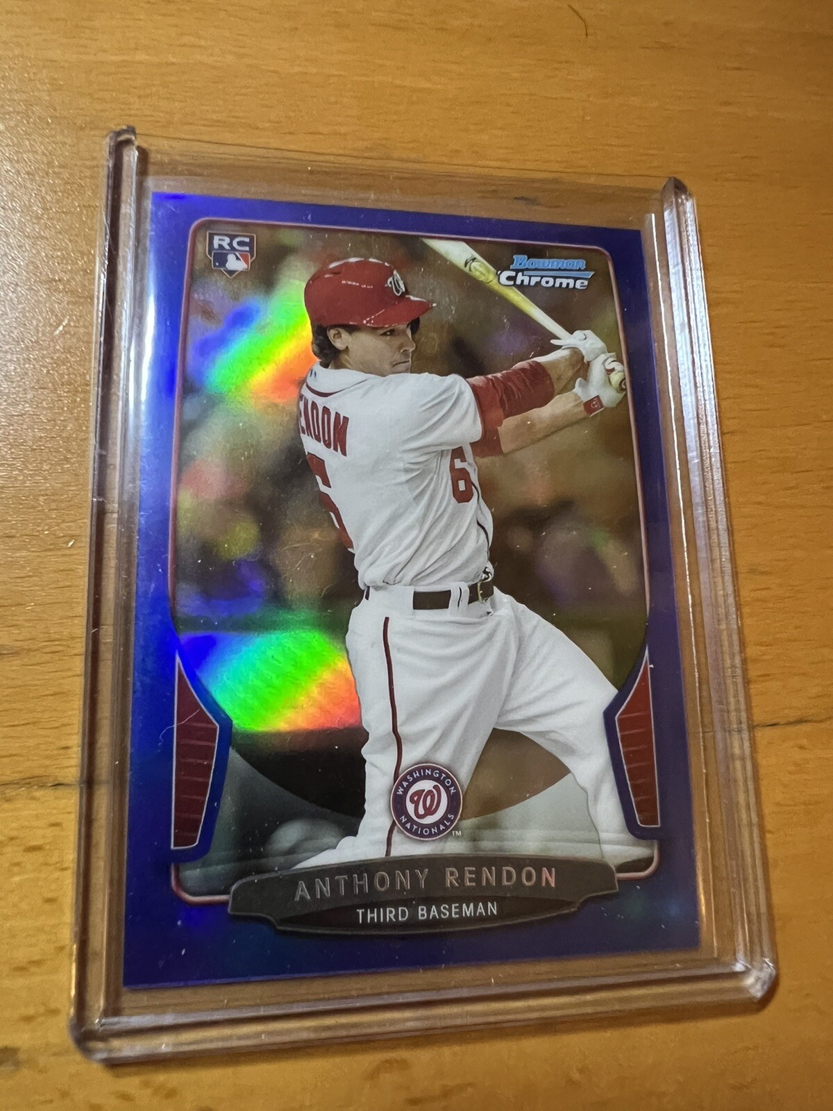 2013 Bowman Chrome #97 Blue Refractor /250 ANTHONY RENDON SP RC Rookie ...