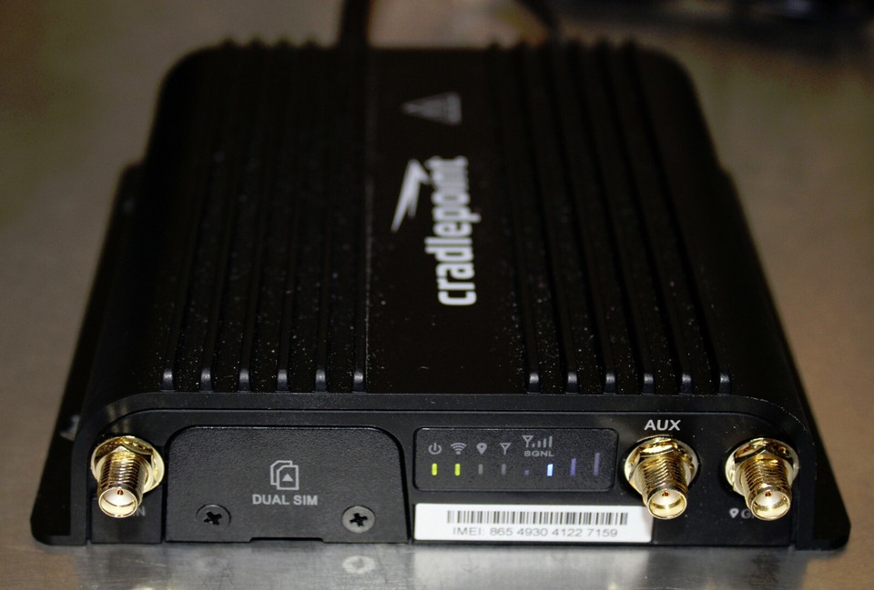 Cradlepoint LTE Router Dual SIM IBR600C-150M-D S5A902A With Power ...