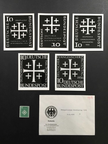 BRD FOTO-ESSAY 1956 235 EVANGELISCHER KIRCHENTAG 5 PHOTO-ESSAY RARE ...