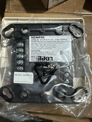 ⚡️Siemens XTRI-R Intel Interface Module A6V101055479-A | eBay