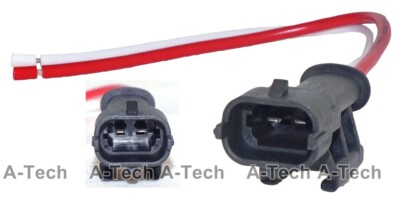 ALTERNATOR Repair Plug 2 Pin Wire Pigtail Harness For CADILLAC CHEVY ...