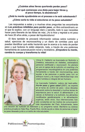 Las Prácticas Infalibles para Perder Peso by Vilma G. Calderón Sr ...