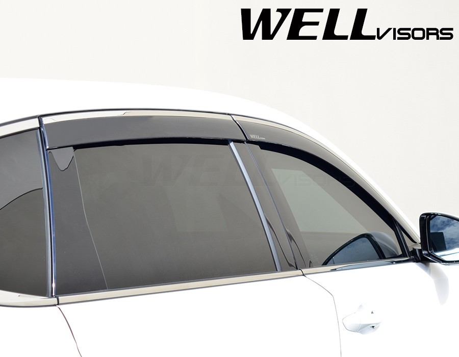 Wellvisors For 2022-2026 Acura MDX Window Visor Rain Guard Deflector ...