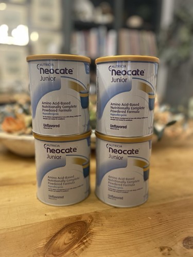 4 Cans Neocate Junior Unflavored | eBay