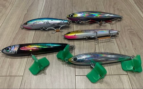 Set of 5 hard lures for GT, tuna, and pelagic fish | eBay