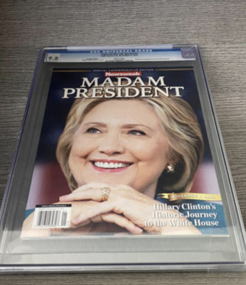 Newsweek Madam President Magazine - Recalled Edition - CGC 9.8 | eBay
