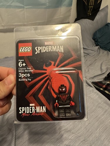LEGO PS5 Playstation Classic Suit Spider-Man Miles Morales Mini Figure ...