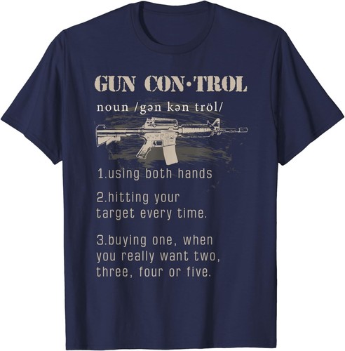 2nd Amendment Funny Gun Control Definition Lover Unisex T-Shirt | eBay