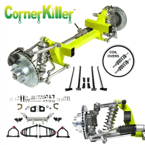 1962-67 Chevy II Nova Cornerkiller IFS Front Clip Suspension Kit Manual ...