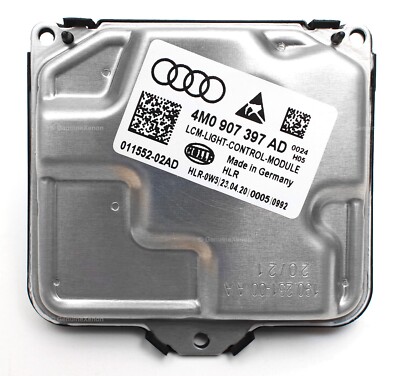 NEW OEM Audi Porsche VW LED Headlight Control Module 4M0907397AD LCM ...