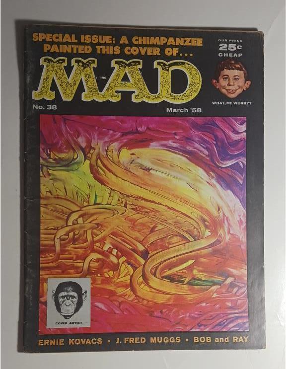 MAD MAGAZINE #38 MARCH 1958 WALLY WOOD KELLY FREAS JOE ORLANDO J FRED ...