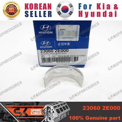 Genuine/OEM 230602E000 BEARING PAIR SET-C/ROD for Kia Soul | eBay