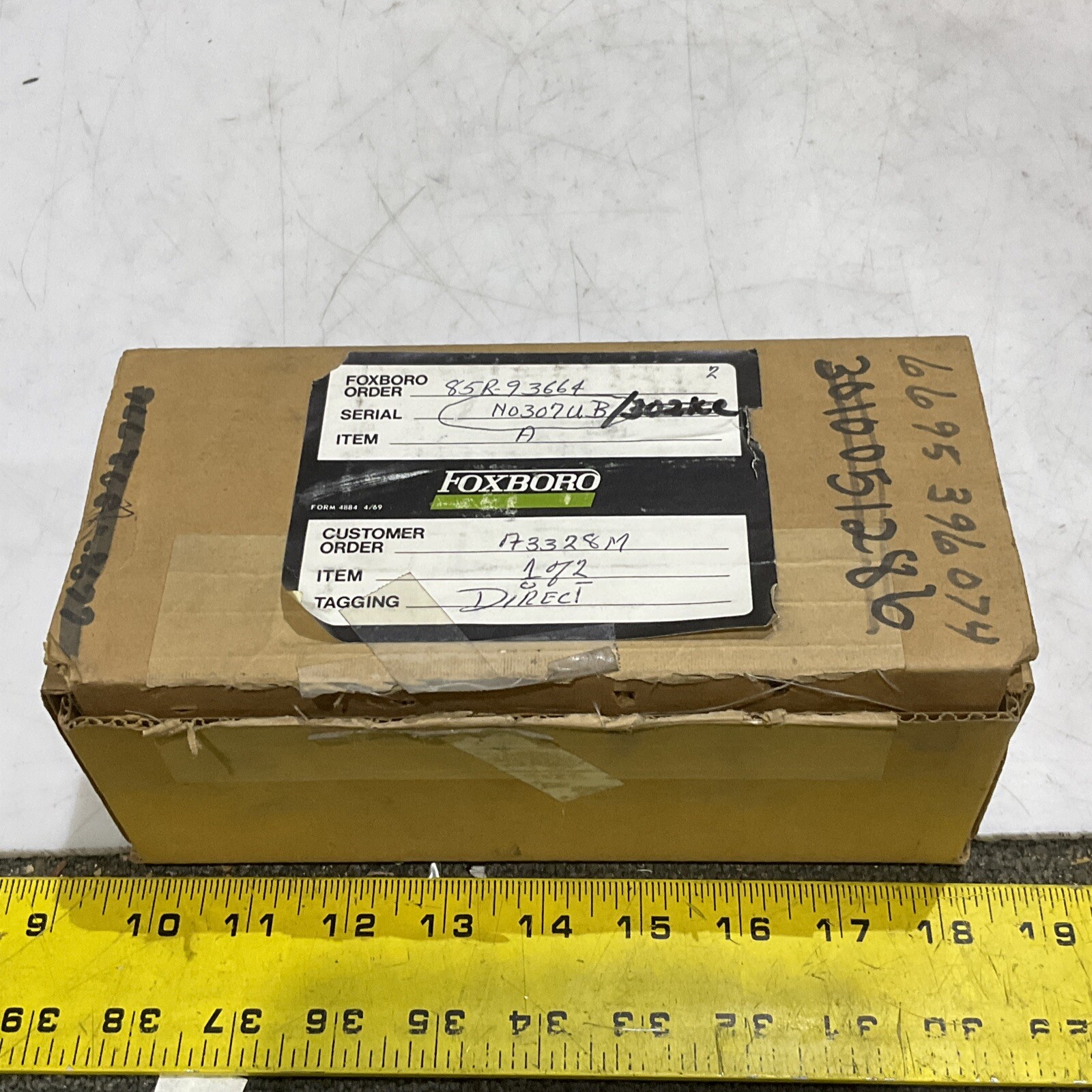 FOXBORO COMPANY N0307UB NITINOL ACTUATED ROTERY SERVO UNIT DRIVE 373 ...