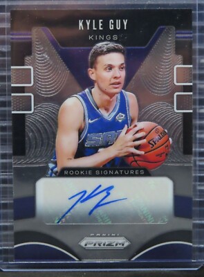 2019-20 Prizm Kyle Guy Rookie Autograph Auto RC Kings Miami HEAT | eBay