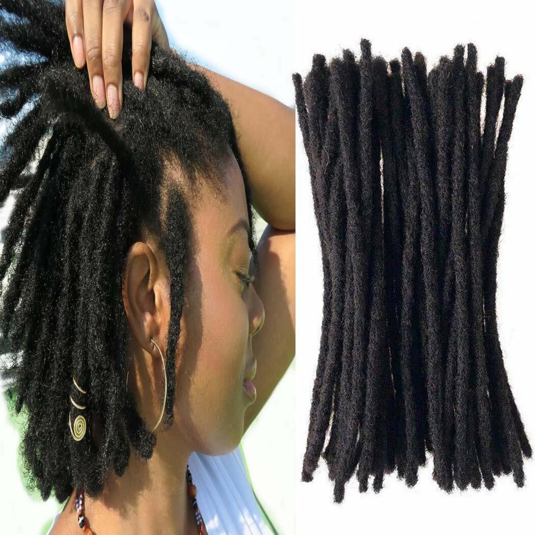 8"-14"Handmade Crochet Dreadlocks 100% Human Hair Locks Dreads ...