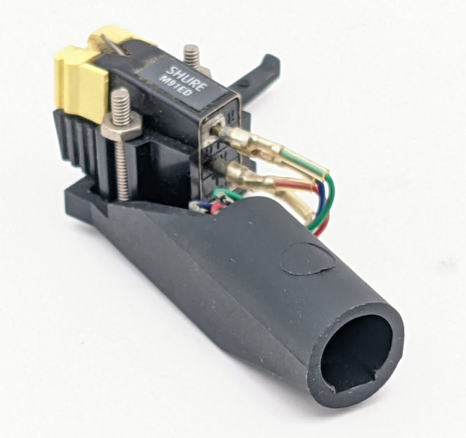 Shure M91ED Cartridge with Headshell for Tonearm | eBay