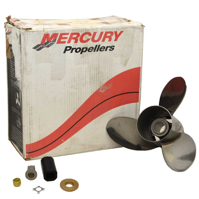 Mercury Marine Laser II Boat Propeller 48-16545A46 | LH 13 7/8 x 21 P ...