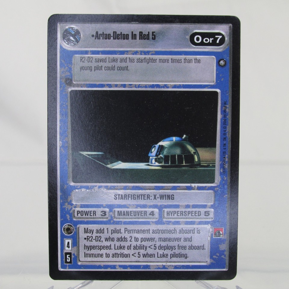 Enhanced / Premium - Star Wars CCG Customizeable Card Game SWCCG ...