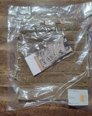 Crye Precision MOLLE Zip-On Panel 2.0 - Coyote- Large / XL BLC-ZP3-22 ...