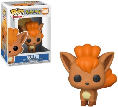VULPIX Funko Pop! Pokemon #580 Vinyl Figure Game Eevee Evolution Brand ...
