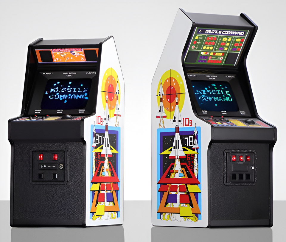 Missile Command Side Art CPO Topper Arcade Vinyl Decal Kit Replacement ...