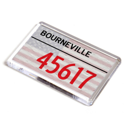 FRIDGE MAGNET - Bourneville, 45617 - US Zip Code | eBay UK