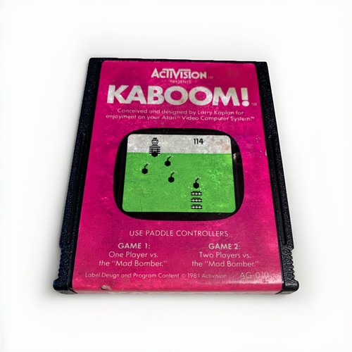 Kaboom! Atari 2600 Game - Cartridge Only Tested Great Condition Fast ...
