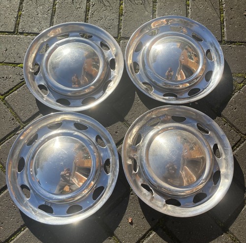 Classic Mini Mk1 Wheel Trims X4 Hub Caps Austin Morris Original #3 | eBay