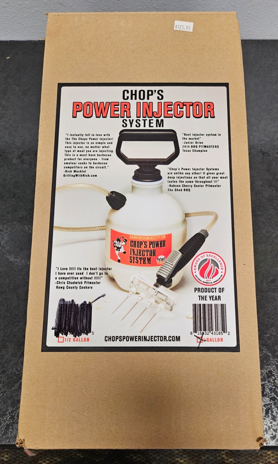 Barbeque Kansas City LLC Chop's Power Injector System - 1 Gallon for ...