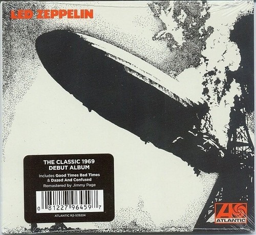 Led Zeppelin - I - Debut First Album on CD - SEALED NEW - Jimmy Page ...