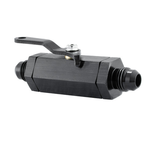 1pc Black -6AN Inline Fuel Shut Off Valve Cut Off w/ Cable Lever 6AN ...