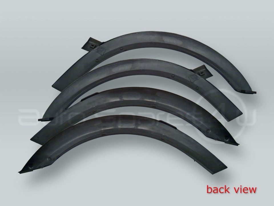 Plastic Fender Flares Trim Covers Set fits 1993-1998 VW Golf MK3 4-DOOR ...