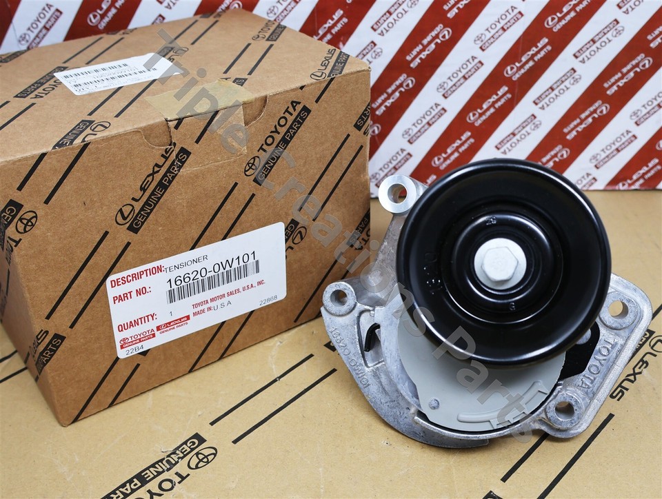 Toyota Genuine 166200W101 Tensioner Assy V-Ribbed Belt 16620-0W101 US ...