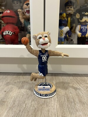 Brigham Young University BYU Mascot Cosmo The Cougar Bobblehead | eBay
