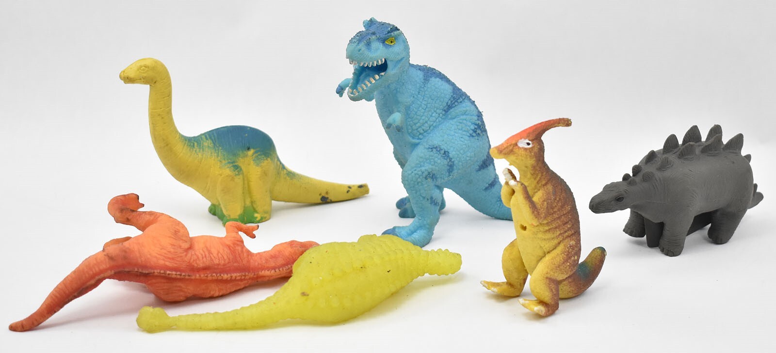 Dinosaurs Soft Rubber Toy Figure Lot | eBay
