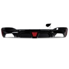 M5 CS Style Rear Diffuser W/ LED For BMW G30 G31 540i M Sport Gloss ...