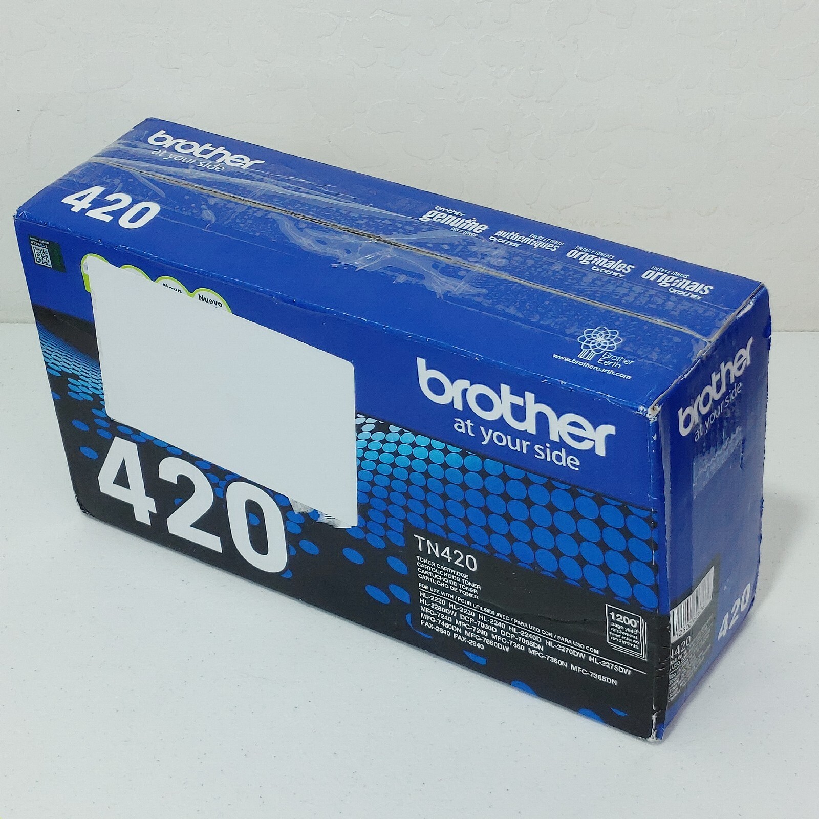 Original Brother TN420 Standard-Yield Toner Cartridge Black OPEN BOX | eBay