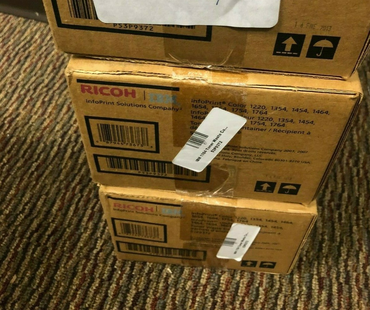 Genuine Ricoh IBM 53P9372 Toner Waste Container Infoprint 39V2316 for ...