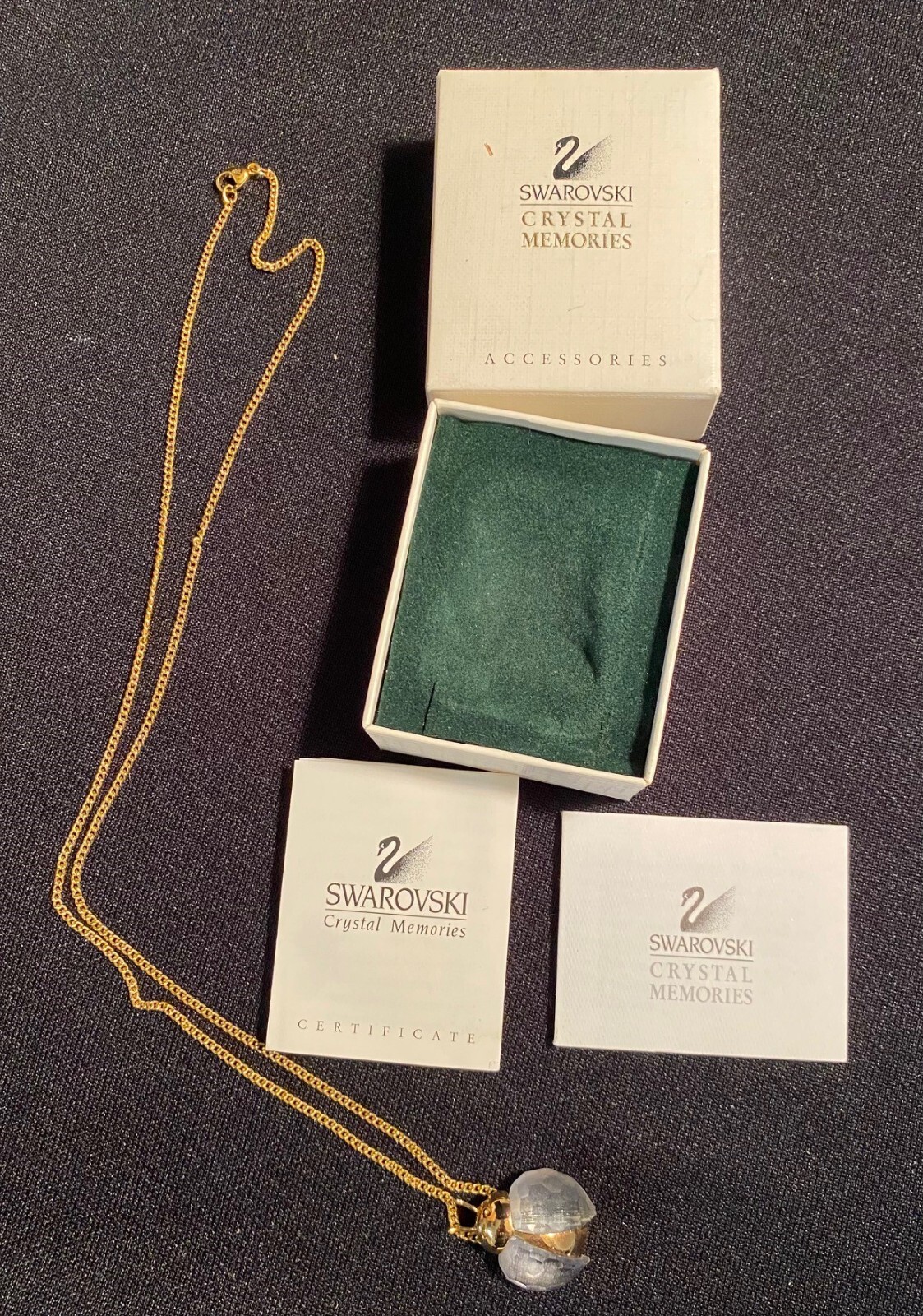 SWAROVSKI Ladybug Crystal Memories Necklace-PREOWNED … - Gem