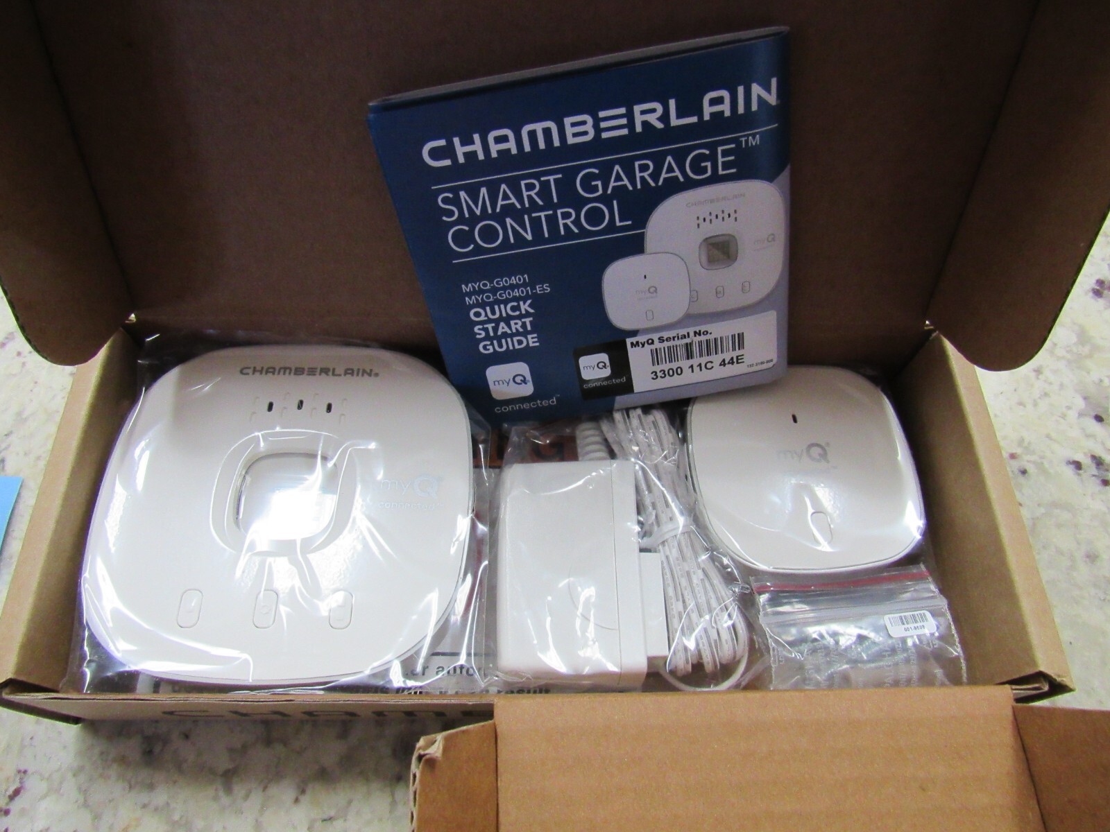 Chamberlain MyQ Wireless Smart Garage Hub and Controller - White for ...
