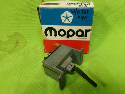 NOS MOPAR 2 Speed Wiper Switch | eBay