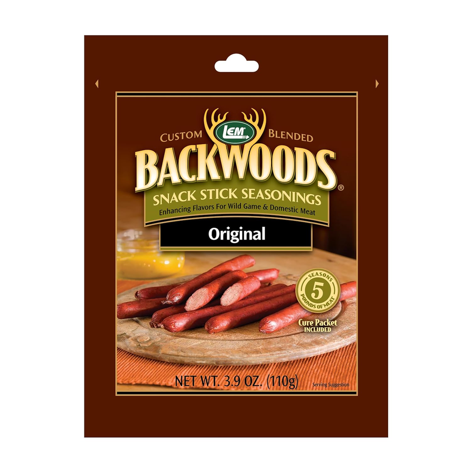 Backwoods Snack Stick Seasoning with Cure Packet | eBay