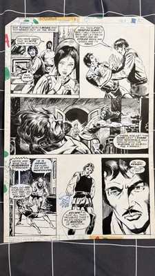 Original Comic Art Marvel Classics Issue 33 Page 35 Storyboard 1980 ...