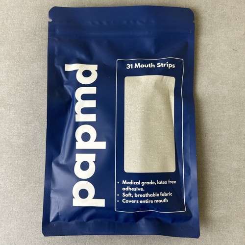 PAPMD Mouth Strips 31 Count New Sealed Package Mouth Tape | eBay