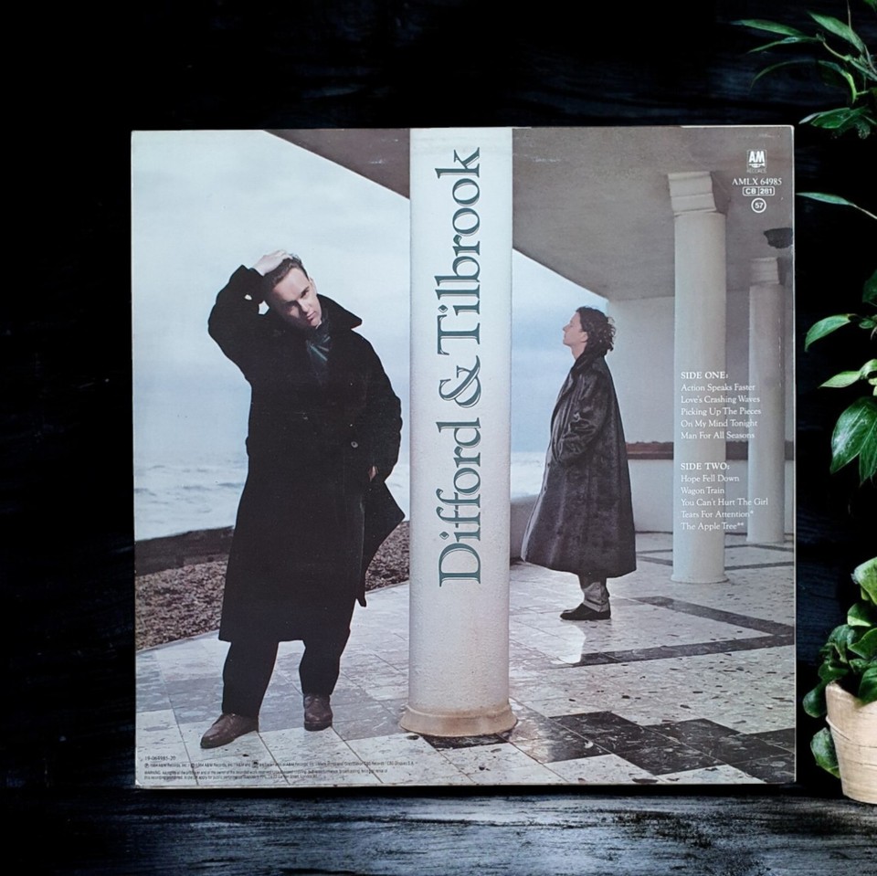 Difford & Tilbrook Same LP 1984 VG+ Music Record Vinyl Album LP 12 | eBay