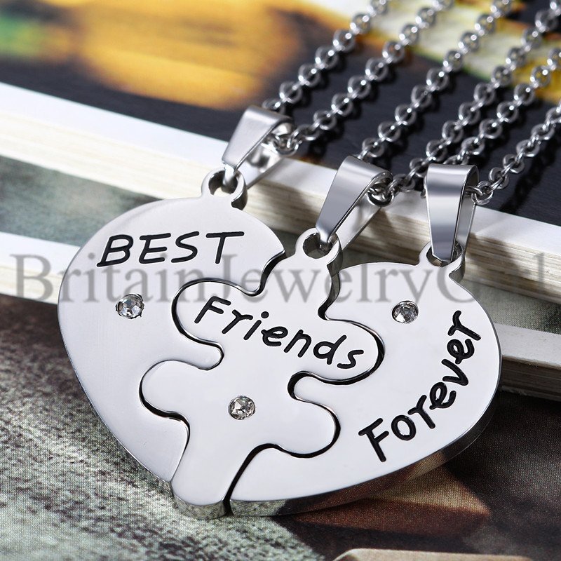 4 Best Friends Forever Necklaces